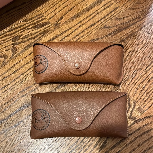Ray-Ban | Accessories | Ray Ban Brown Sunglass Cases | Poshmark